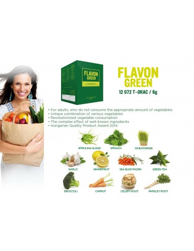 Flavon Basic Green Supliment Alimentar 240G * 4 borcane