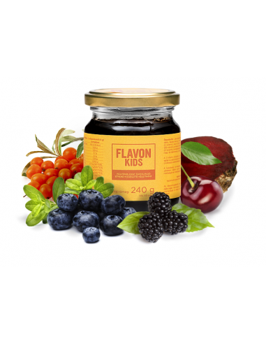 Flavon Basic Kids Supliment Alimentar 240G * 4 borcane